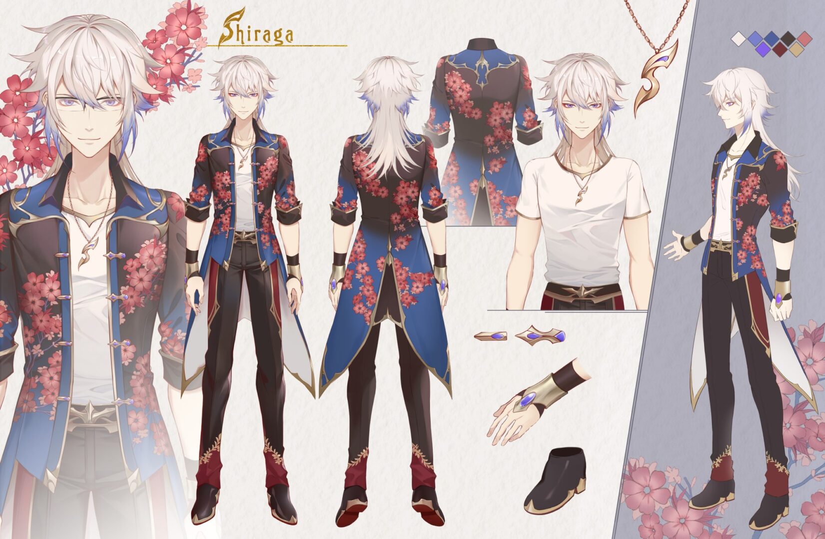 Reference Sheets - Shiraga | Variety Vtuber